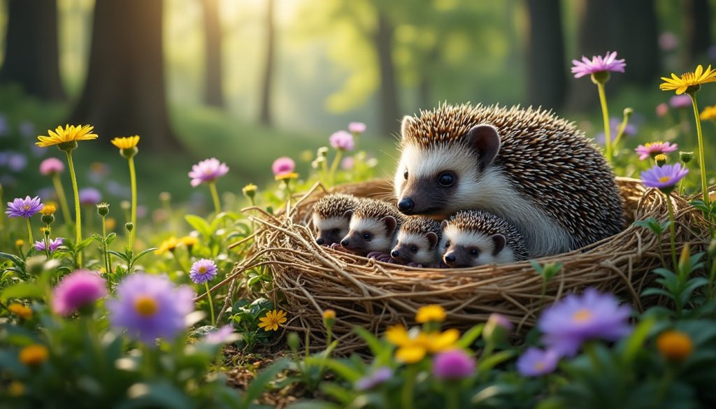 Quand naissent les hérissons ? Calendrier et secrets de la naissance